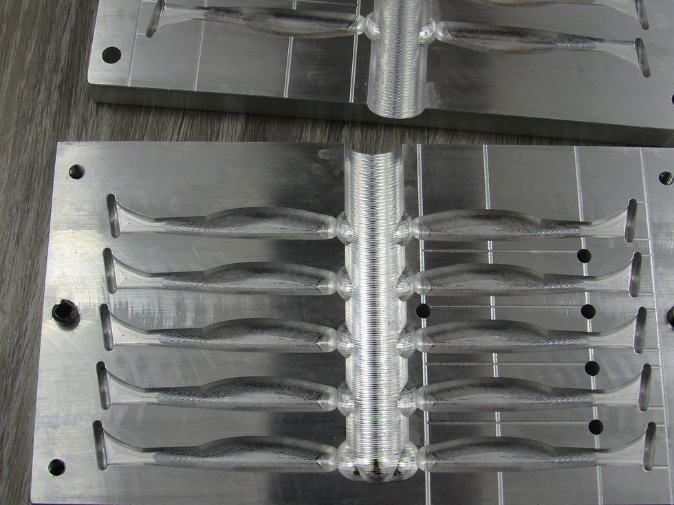 Enforcer bait molds crappie and panfish molds