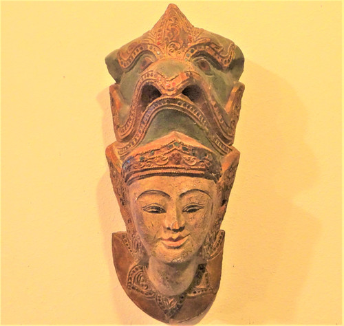 Burmese Spirit Mask with Bird Nat | 4Creature Comforts