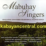 Folk & Other Traditional Filipino Songs CD - Mabuhay Singers ...