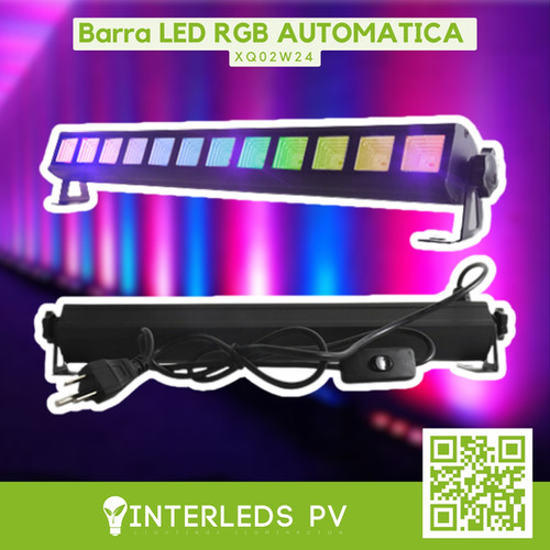 Barra LED RGB AUTOMATICA XQ02W24 | InterLEDs PV