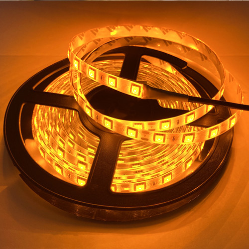 Tira LED AMBAR SMD 5050 IP65 Dragon AMBAR 12V 5M CE2529 | InterLEDs PV