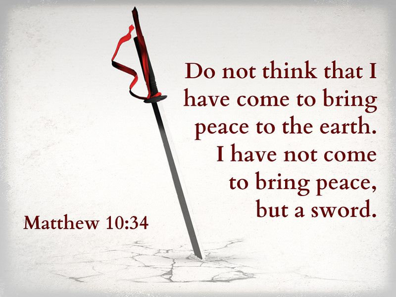 Jesus, The Great Divider!