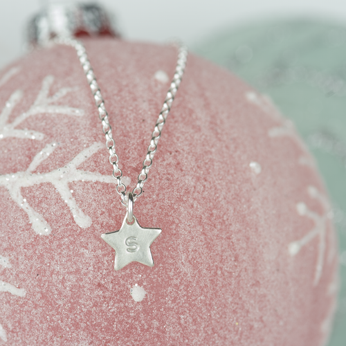 Personalised Festival Small Star Pendant | Suzi Lee Jewellery