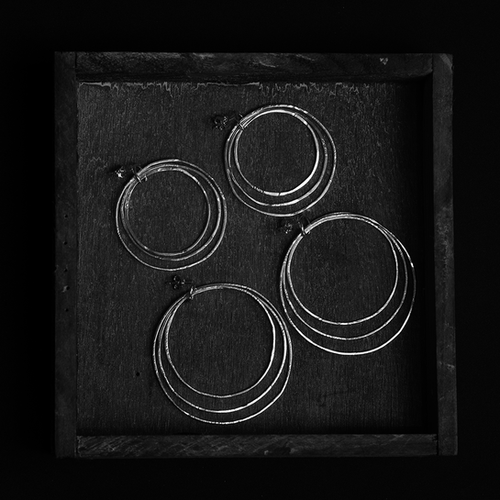 Hula Triple Drop Studs Medium | Suzi Lee Jewellery