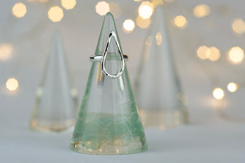 Summer Rain Droplet Ring | Suzi Lee Jewellery