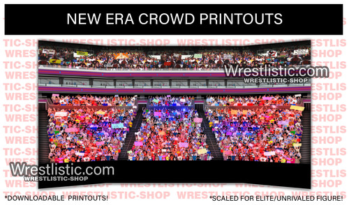 NEW ERA CROWD PRINTOUTS | Wrestlistic Shop