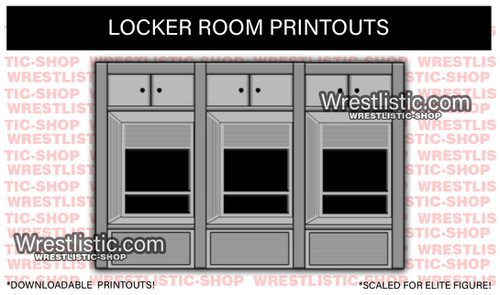 LOCKER ROOM PRINTOUTS | Wrestlistic Shop