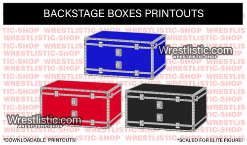BACKSTAGE BOXES PRINTOUTS | Wrestlistic Shop