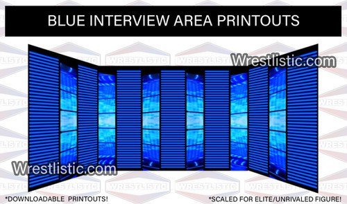 SD INTERVIEW AREA PRINTOUTS | Wrestlistic Shop