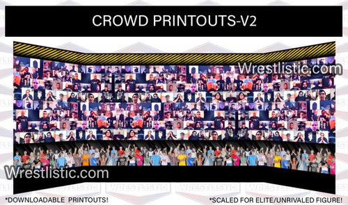 CROWD PRINTOUTS-V2 | Wrestlistic Shop