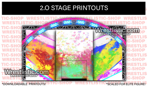 2.O STAGE PRINTOUTS | Wrestlistic Shop