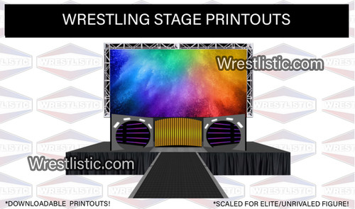 WRESTLING STAGE PRINTOUTS | Wrestlistic Shop
