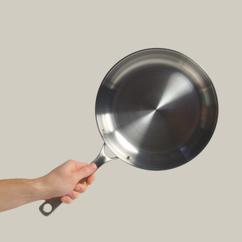 10" Strata Carbon Steel Clad Frying Pan | Strata Cookware