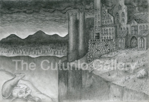 Exham Priory - 10" x 7" print | The Cuturilo Gallery