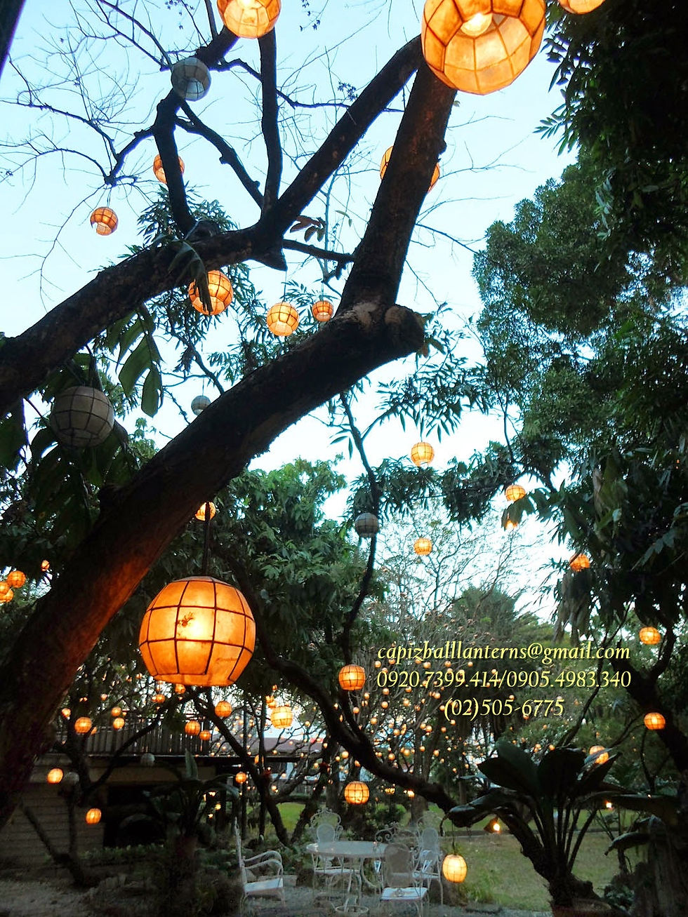 Home | Capiz Ball Lanterns