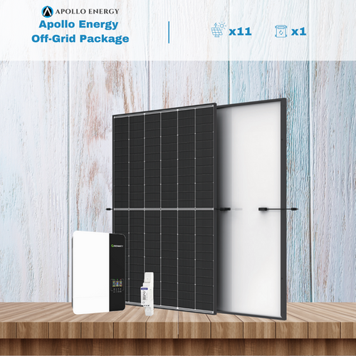 Apollo Energy 4.7kW Off-Grid Solar System Package without Storage ...
