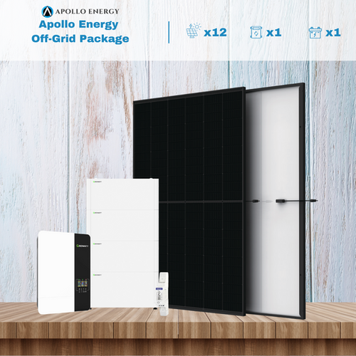 Apollo Energy 4.9kW Off-Grid Solar System Package with Storage | Apollo ...