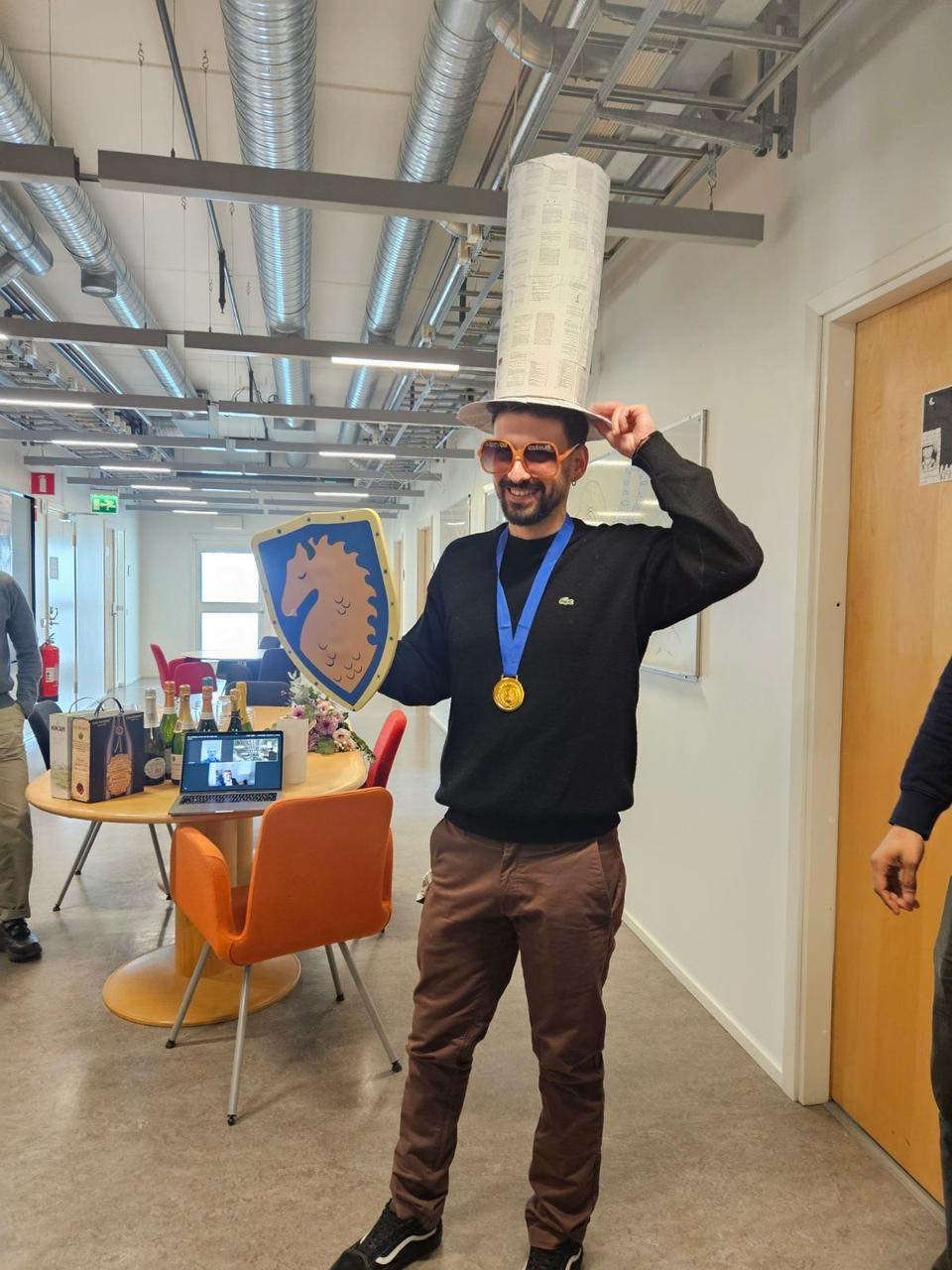 Congratulations to Dr. Fragkos!