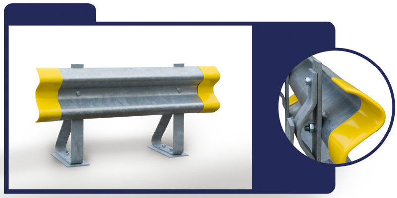 Armco Barrier With Spring Posts | Apex Storage Limited