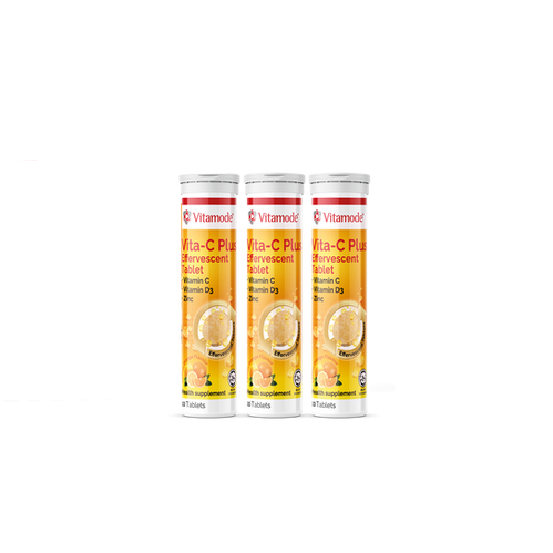 Vita-C Plus Effervescent Tablet 30's | Vitamode®