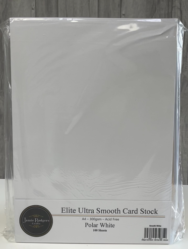 Polar White - Elite Ultra Smooth Card - 100 Pack By Jamie Rodgers ...