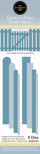 Picket Fence Craft Die Set - Garden Collection By Jamie Rodgers Crafts ...