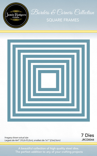Square Frames Die Set - Borders And Corners Collection By Jamie Rodgers ...