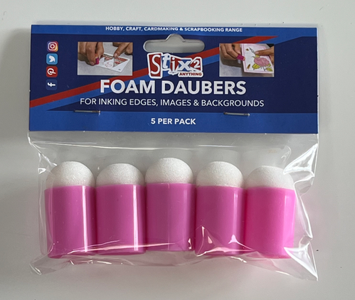 Foam Daubers - 5 Pack - Finger Daubers By Stix 2 | Craftmania