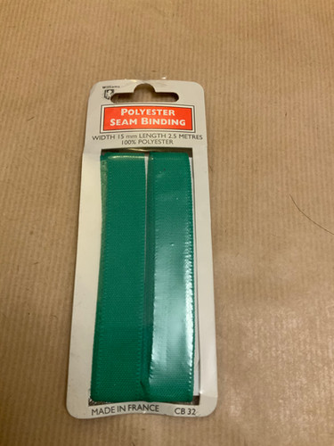 Seam binding - Green | Craftmania