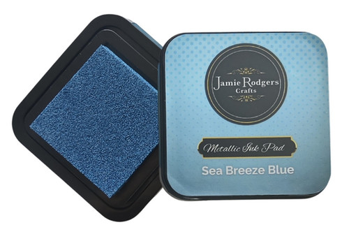 Sea Breeze Blue - Metallic Ink Pad By Jamie Rodgers Crafts | Jamie ...