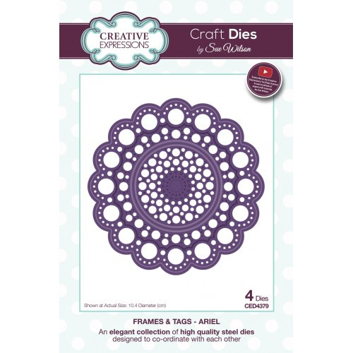 Ariel - Frames & Tags By Sue Wilson | Craftmania