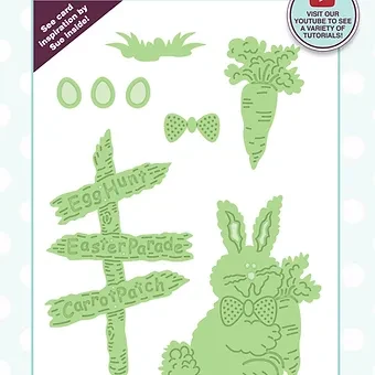 Easter Bunny Craft Die By Sue Wilson | Creative Expressions
