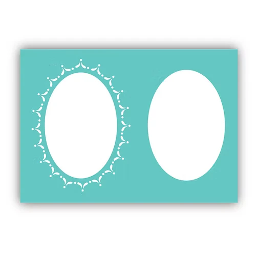 Ovals Stencil & Mask By Julie Hickey Designs | Craftmania