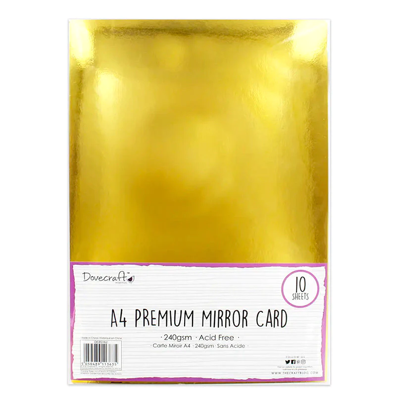 A4 - Mirror & Holographic Card | Craftmaniahttps://www.craftmaniacrafts ...