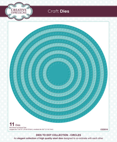 Circles Die Set - Dies To Dot Collection By Creative Expressions ...