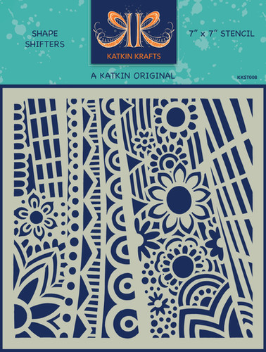 Shape Shifter Stencil By Katkin Kraft | Craftmania