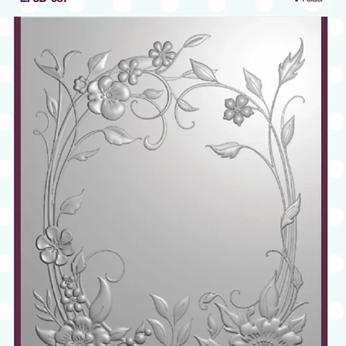 Floral Symphony - 3D Embossing Folder By Creative Expressions ...