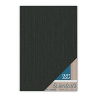 Black - Essential Card - 10 Pack By Craft Artist | Craftmania