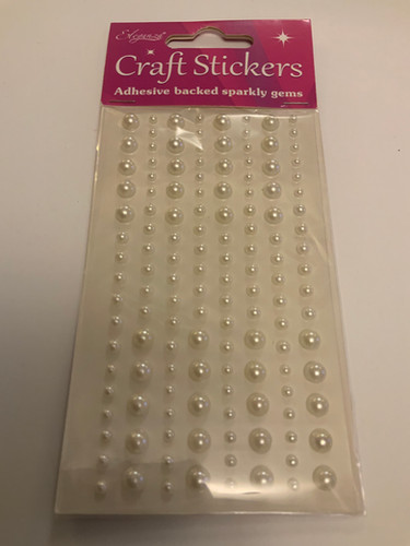 Mixed Single Pearls - White - 3-6mm | Craftmania