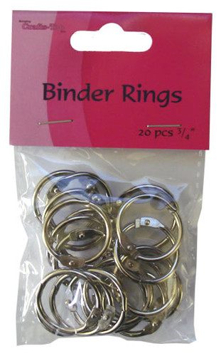 Binder Rings - 3/4" By Crafts 2 | Craftmania