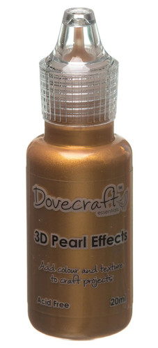 Bright Gold - 3d Pearl Effect By Dovecraft | Craftmania