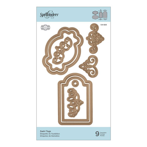 Spellbinders - Die - Swirl Tags | Craftmania