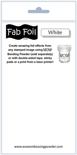 Snowy White - Fab Foils By Wow | Craftmania
