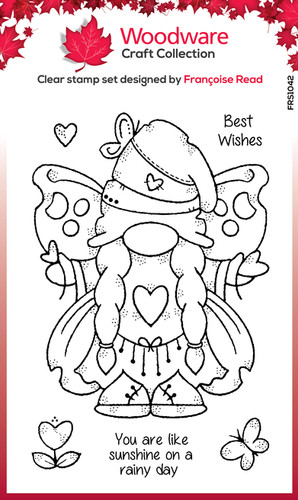 Butterfly Norma - Clear Stamp Set By Francoise Read | Craftmania