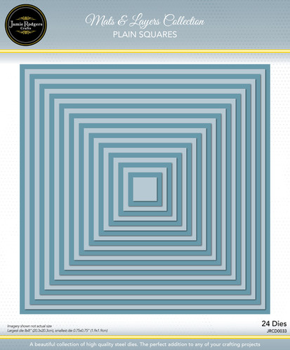 Plain Squares Die Set - Mats & Layers Collection By Jamie Rodgers ...