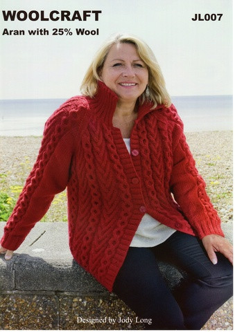 Cardigan - Aran By Woolcraft | Craftmania
