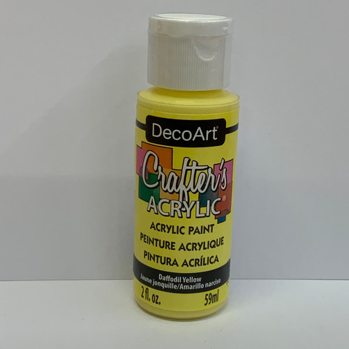 Daffodil Yellow - Crafters Acrylic By DecoArt | Craftmania