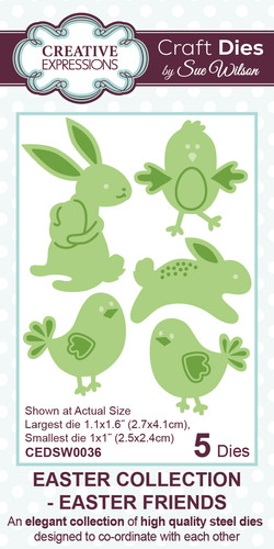 Easter Friends Craft Dies By Sue Wilson - Creative Expressions | Craftmania