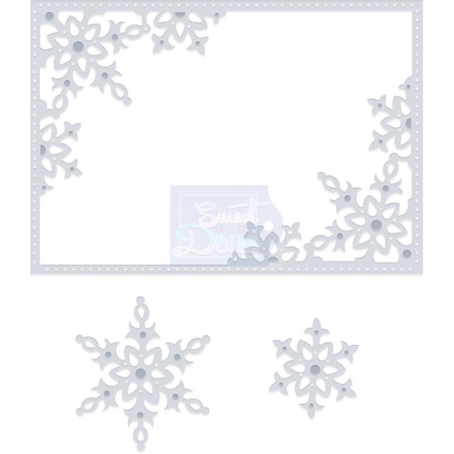 Snowflake Frame - Craft Die By Sweet Dixie | Craftmania