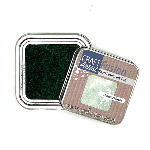 Christmas Green - Pearl Fusion Ink Pad By Craft Artist | Craftmania